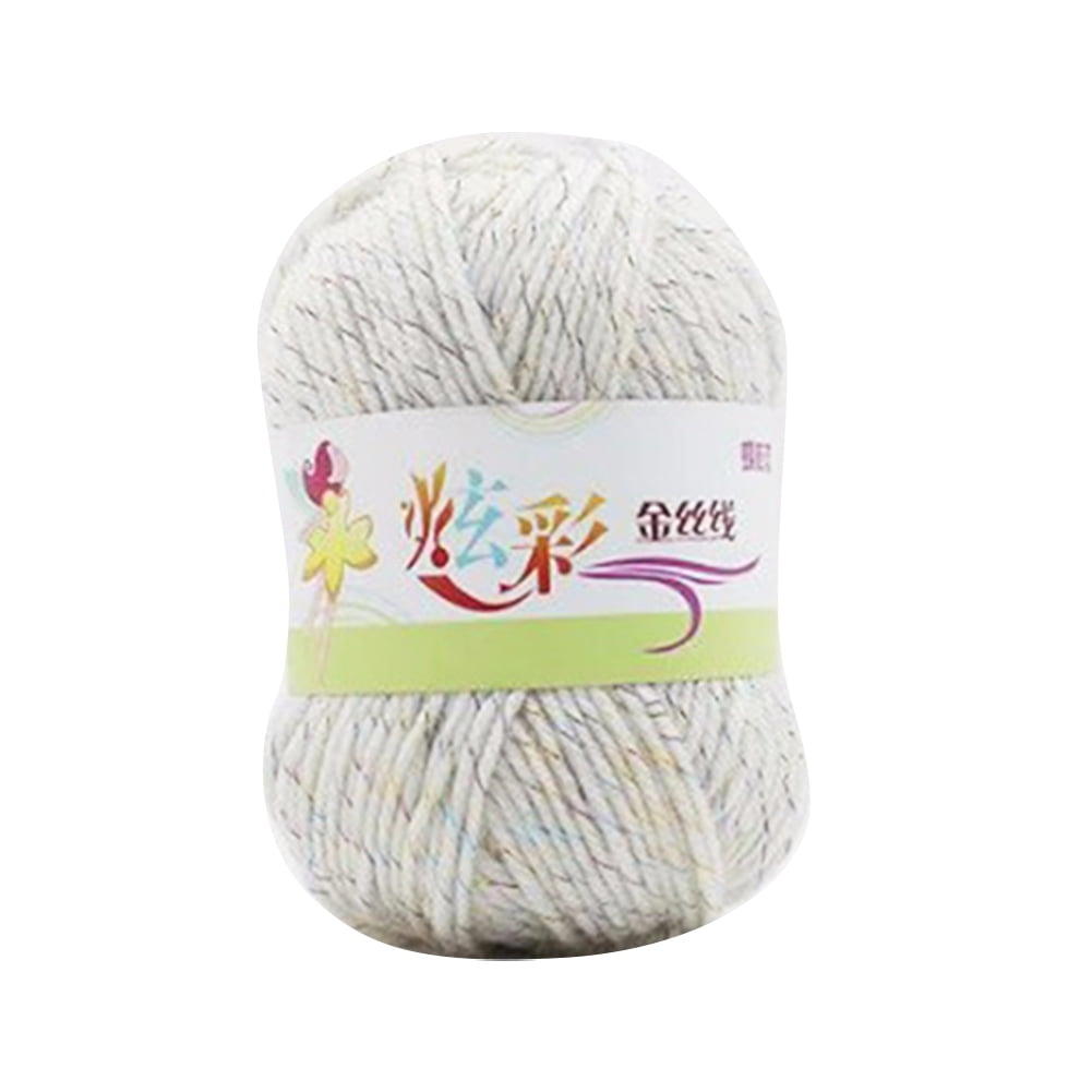 BAETEUY 4 Strands Soft Knitting Crochet Thread - Hand Woolen Yarn DIY ...