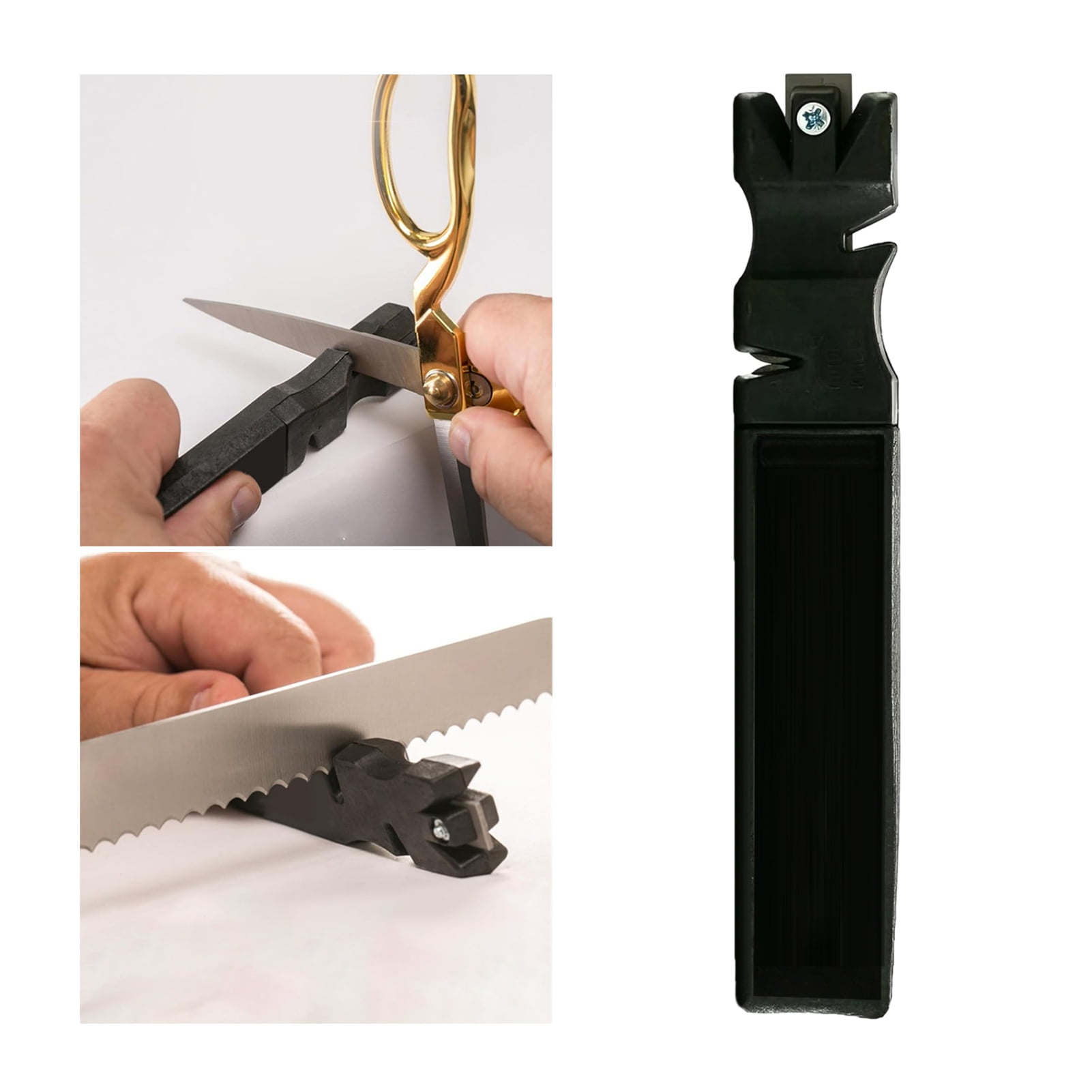 BAETEUY 4-in-1 Cutter Sharpener Tool for Blade Kitchen Scissors ...