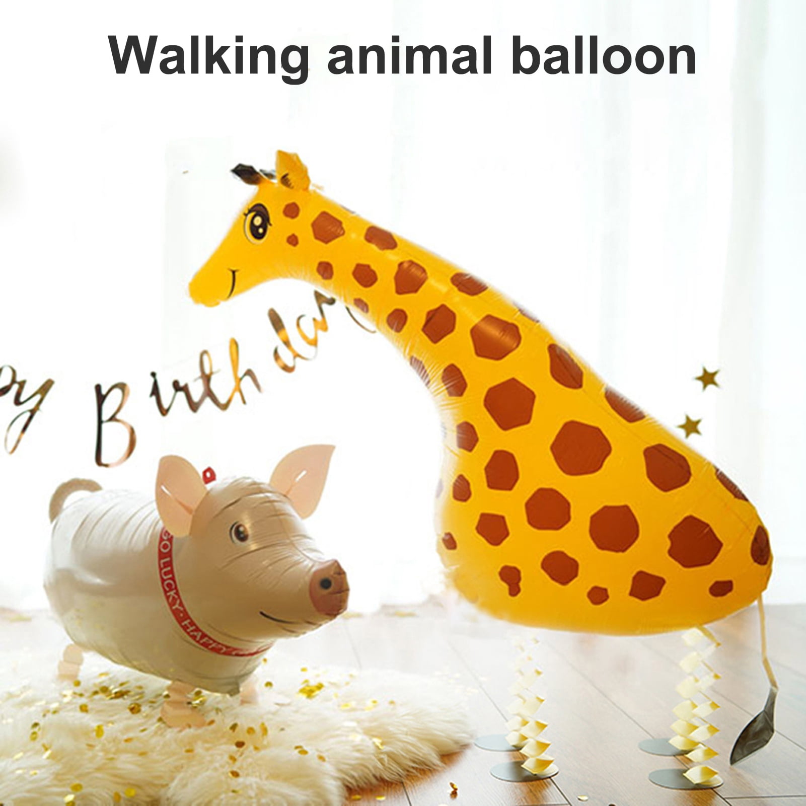 BAETEUY Balloon Toy Leak-proof Reusable Self Sealed Realistic Standing ...