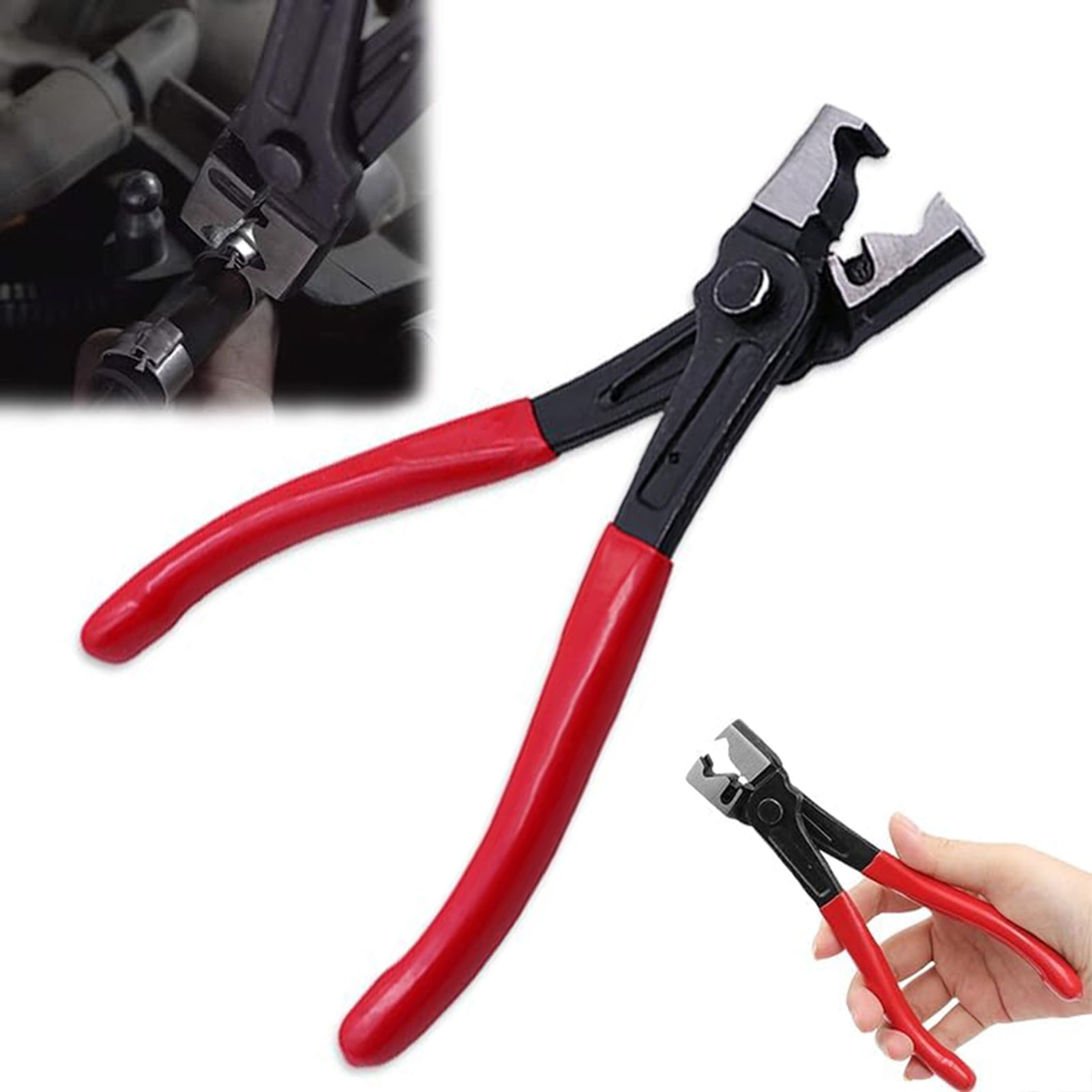 BAETEUY Car Hose Clamp Pliers, with Non-Slip Handle, Compact Size ...