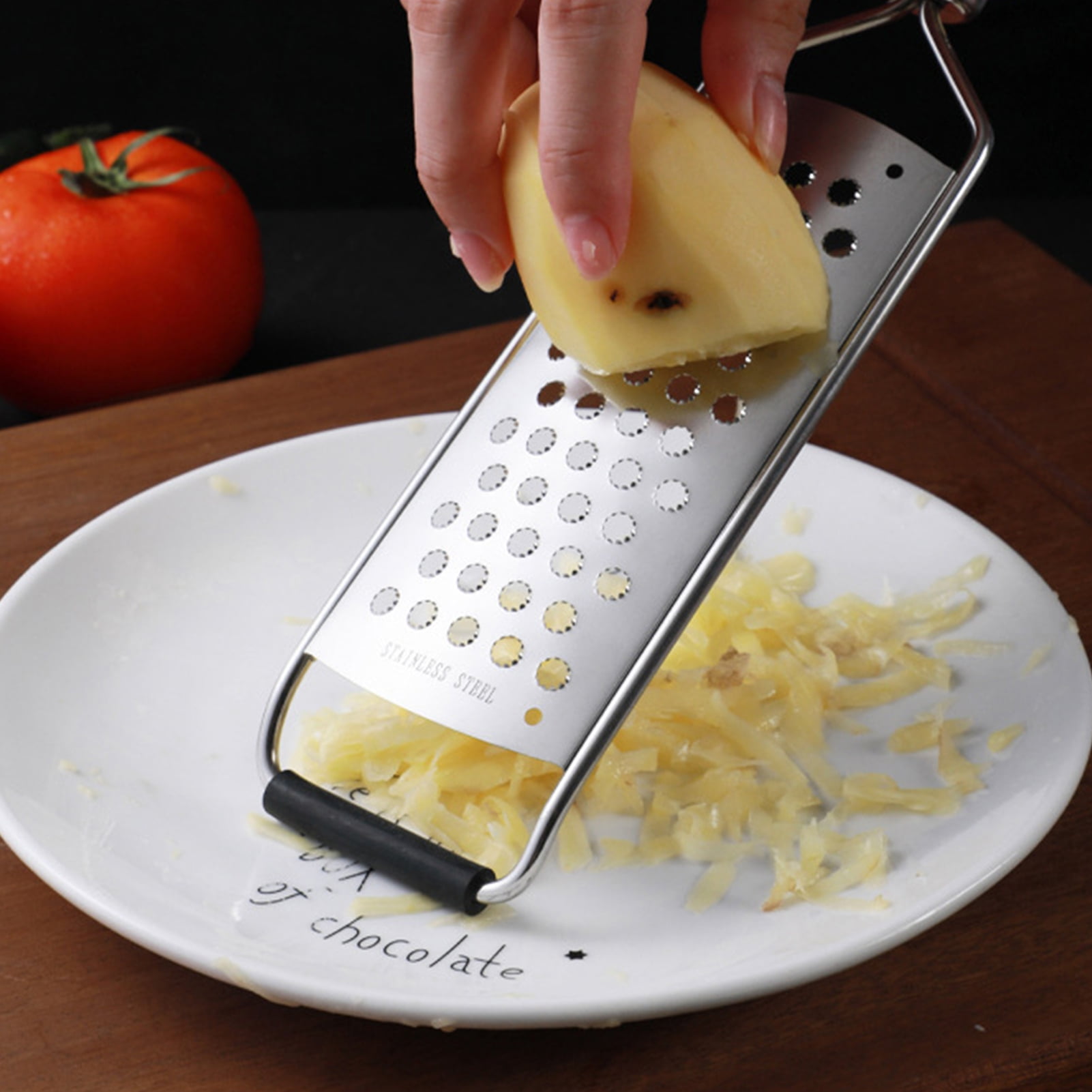 BAETEUY Cheese Grater Eco-friendly Rust-proof Stainless Steel Multi ...