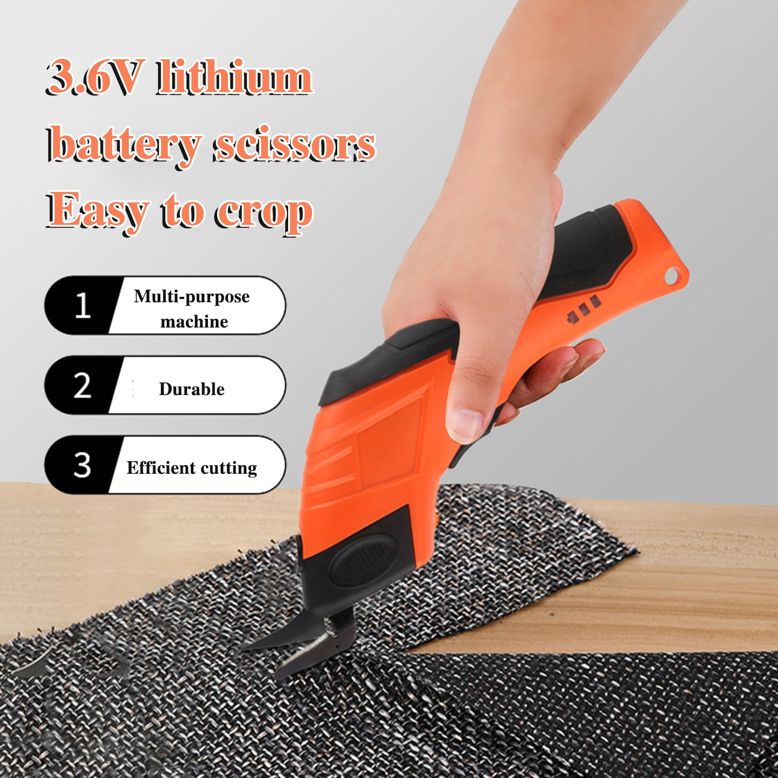 BAETEUY Cordless Electric Scissor - Ergonomic, Battery-Operated ...