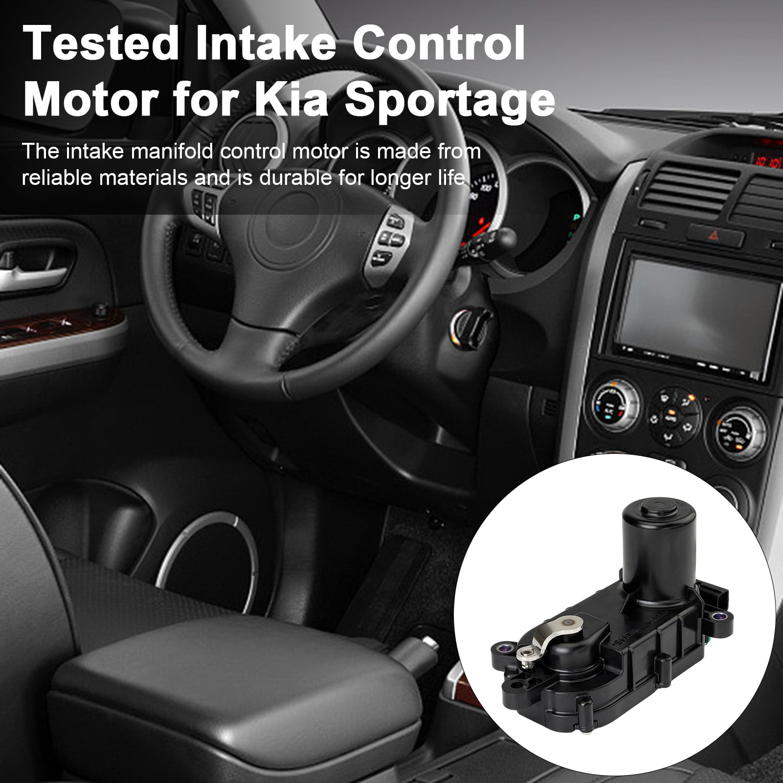 BAETEUY Engine Intake Manifold Runner Control Motor Assy for Kia Intake ...