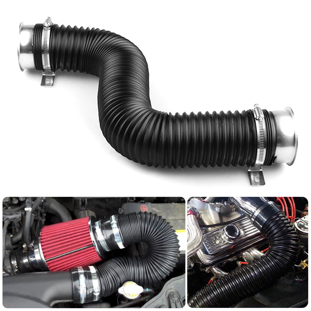 BAETEUY Flexible Car Air Intake Tube Inlet Hose Duct Accessory ...