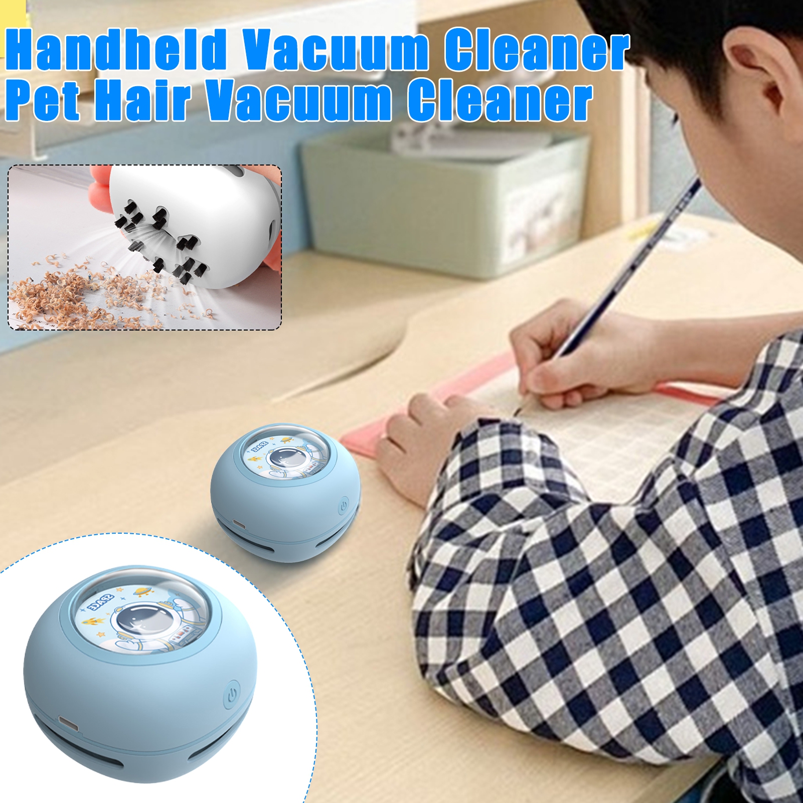 BAETEUY Handheld Vacuum Cleaner Mini Table Dust - Sweeper Energy Saving ...