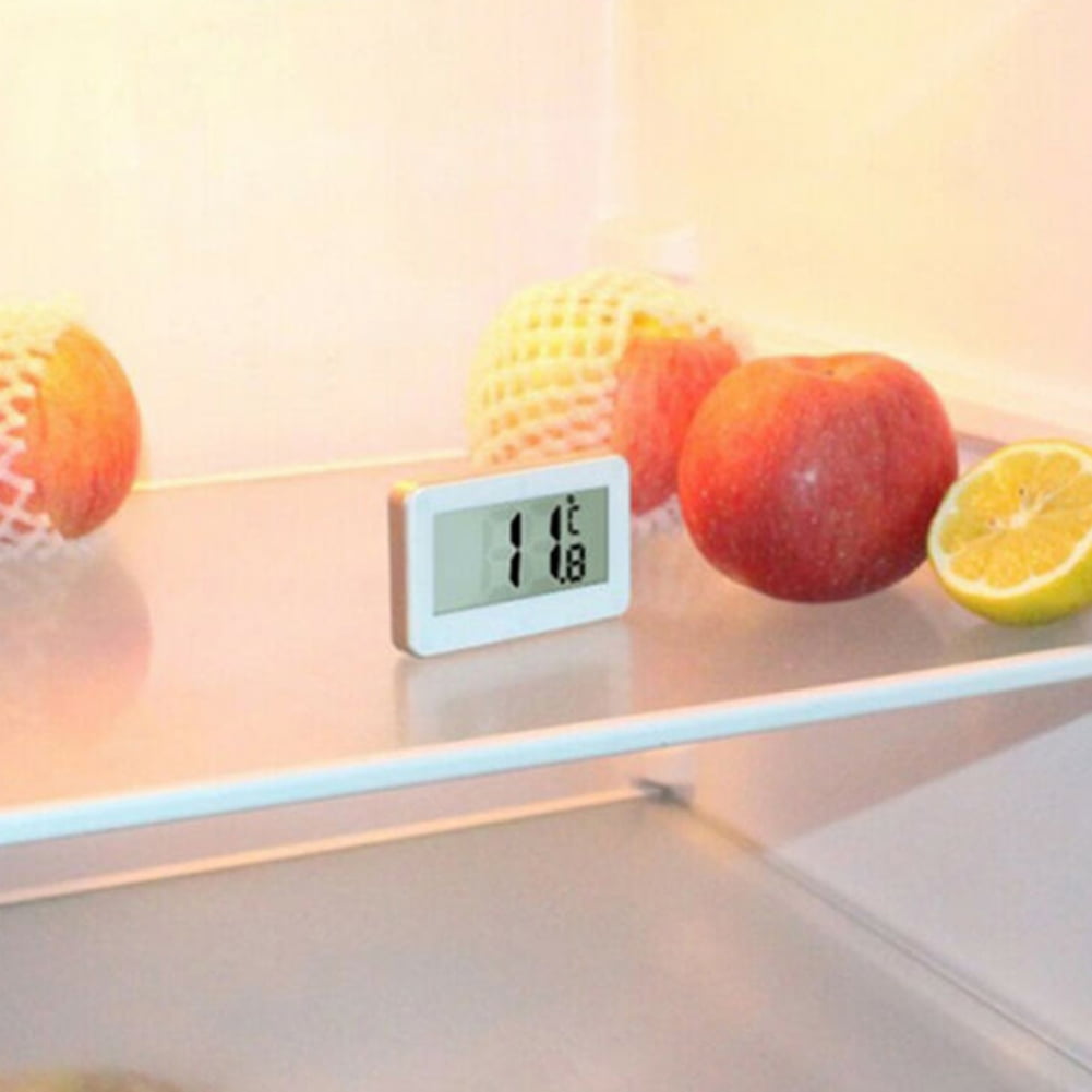 BAETEUY Home Fridge Refrigerator Digital Thermometer Magnetic Freezer ...