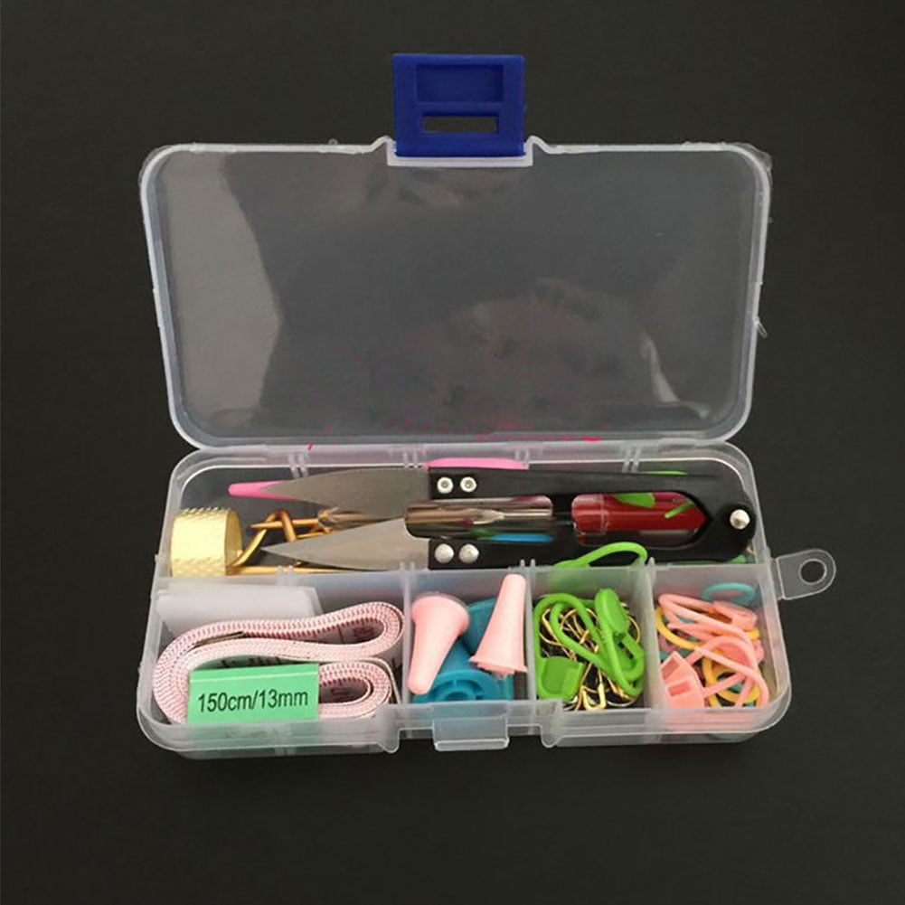 BAETEUY Knitting Tool Crochet Needle Hook Kit - Accessories with Case ...