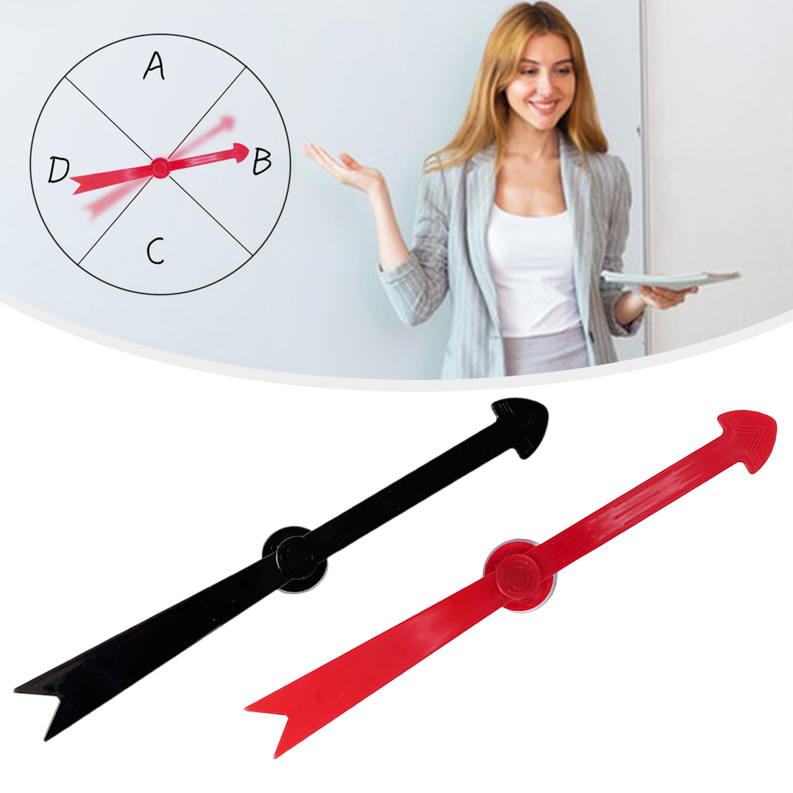 BAETEUY Large Arrow Spinner with Suction Cup - Heavy Duty Pointer Tools ...