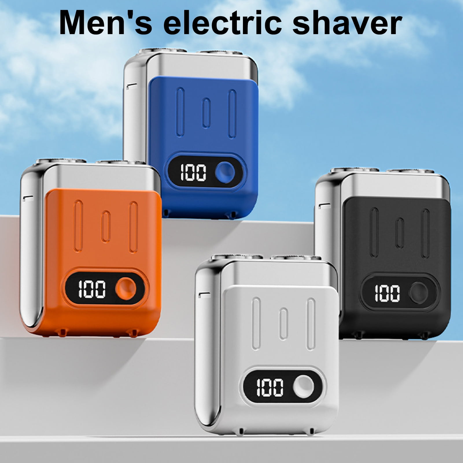 BAETEUY Men Electric Shaver, IPX7 Waterproof, Mini, Pocket Size, Shaver ...