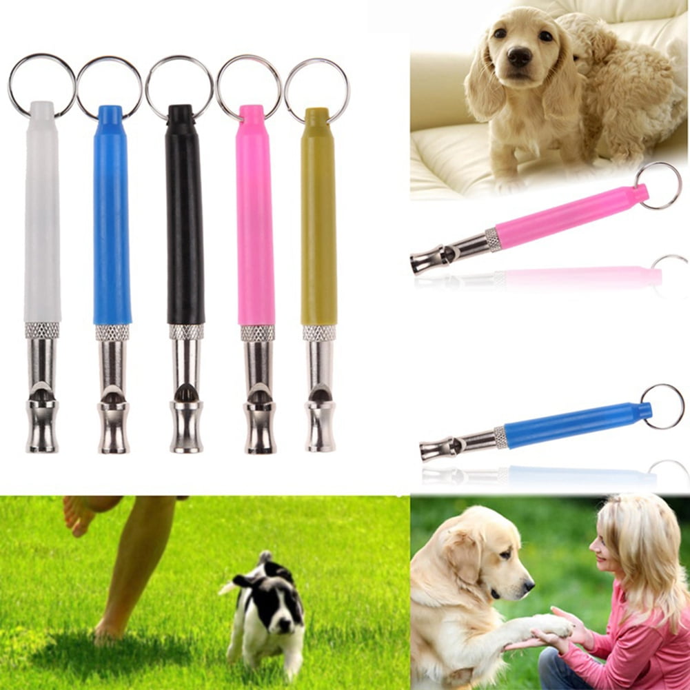 BAETEUY Pet Dogs Whistle Anti Bark Ultrasonic Sound Training Flute ...