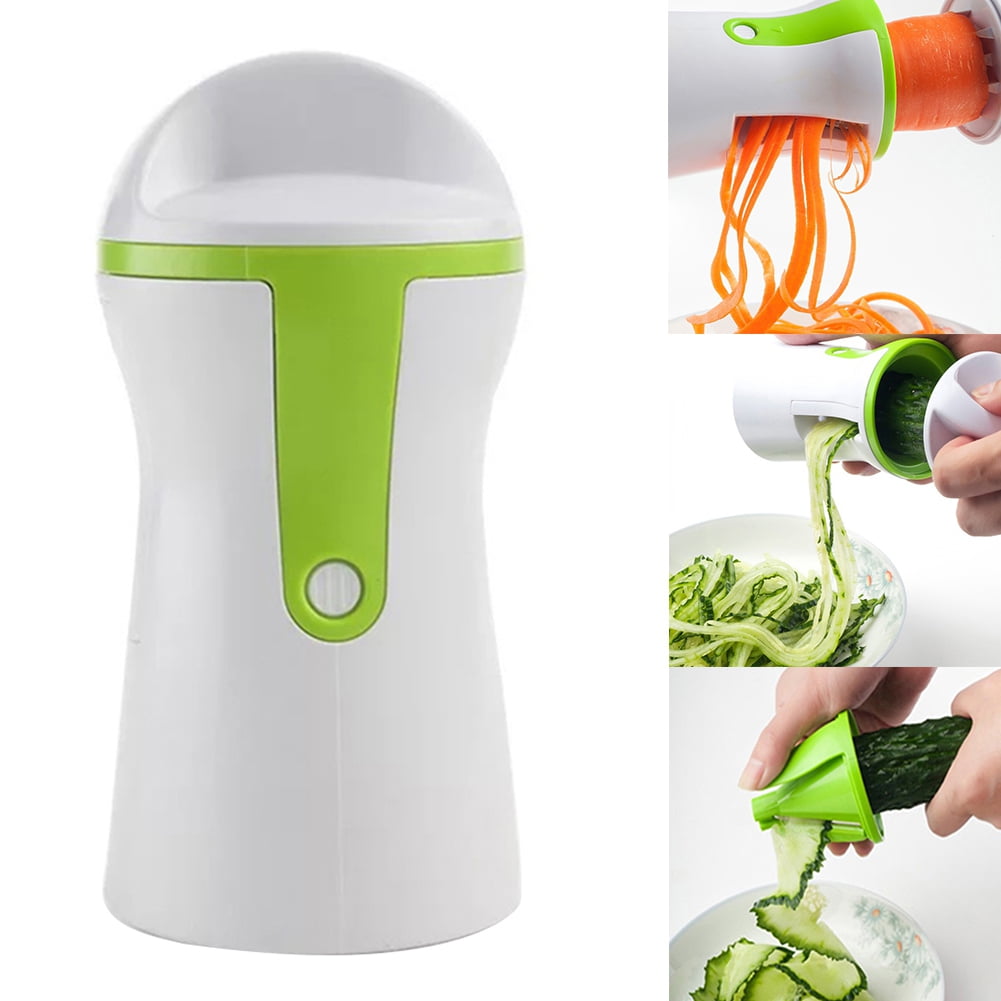 BAETEUY Portable Manual Spiral Funnel Vegetable Grater Carrot Cucumber ...