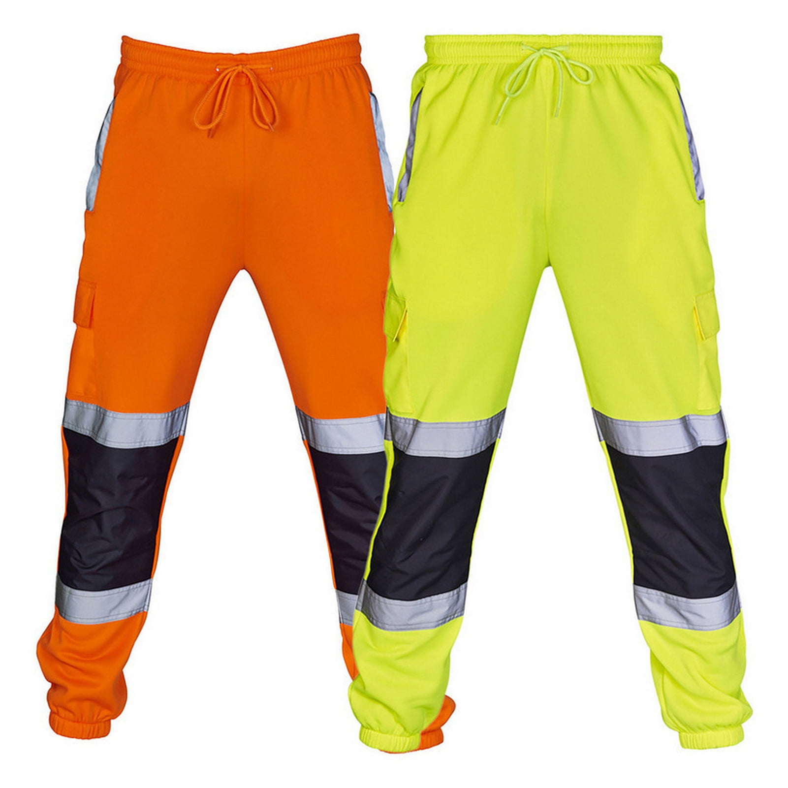 BAETEUY Reflective Safety Pants, 360 Degree Reflective Zones, High Visibility, Nocturnal ...