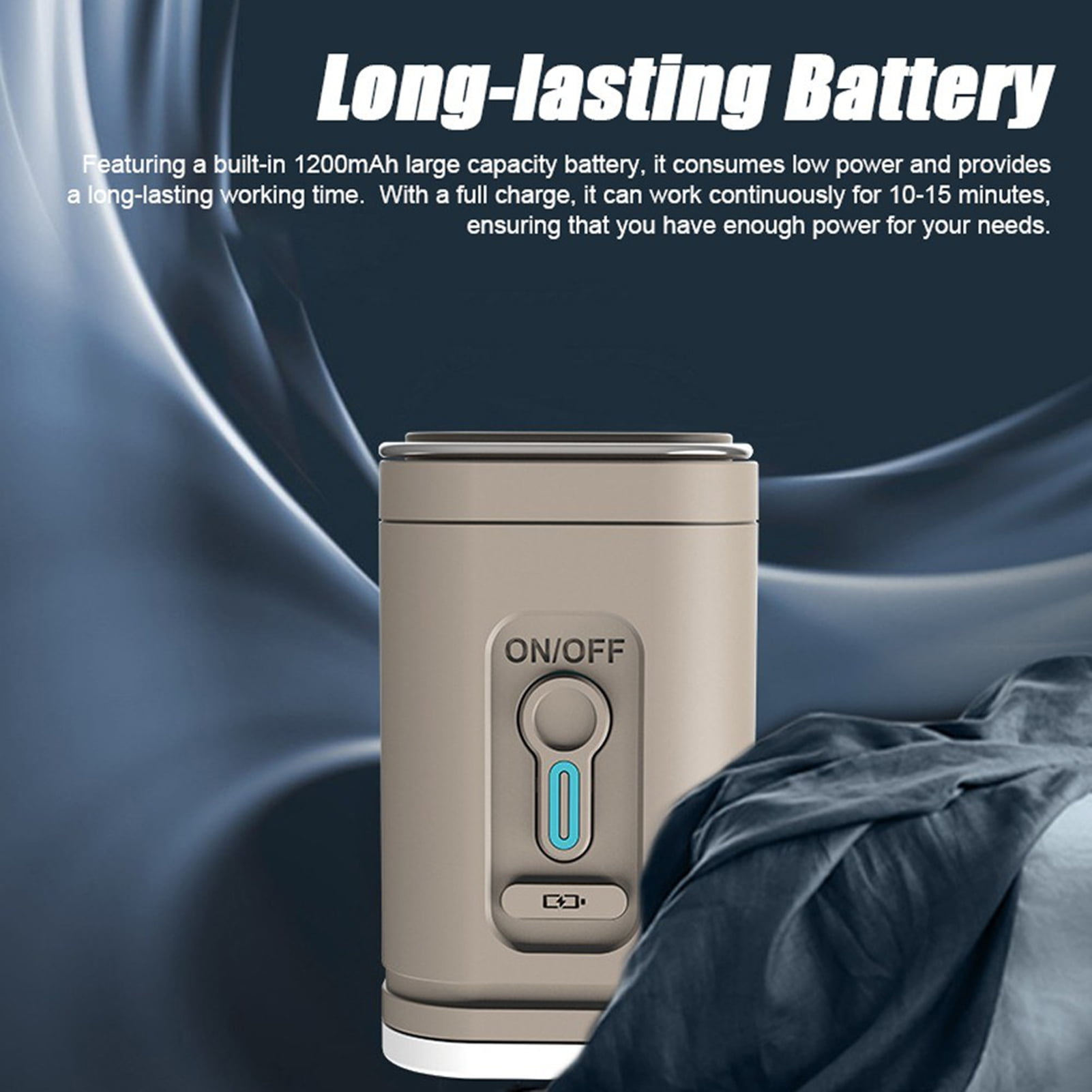 BAETEUY Tire Inflator Portable Air Compressor with Camping Lamp ...