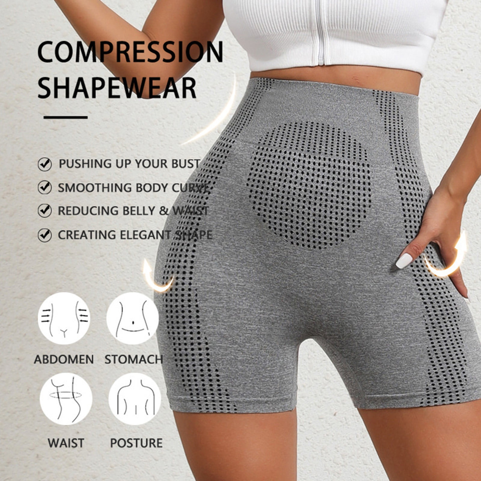 BAETEUY Women Shapewear Shorts, Thick Support, Butty Lift, Ice Shaping ...