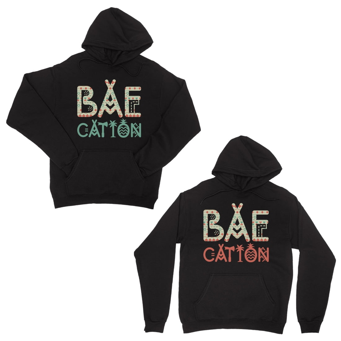 BAEcation Vacation Black Pullover Hoodies Cute Couple Matching Gift ...