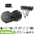 BAFANG BBS02B 48V 750W Mid Drive Kits Mid Motor Ebike Conversion Kits with 44T Chainring Wheel ...