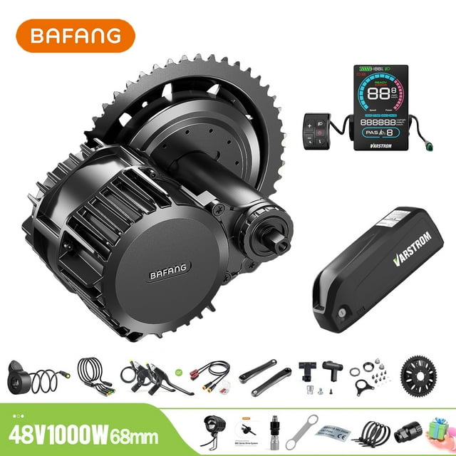 BAFANG Mid Drive Kit 1000W BBSHD Electric Bike Conversion Kit 48V Ebike ...