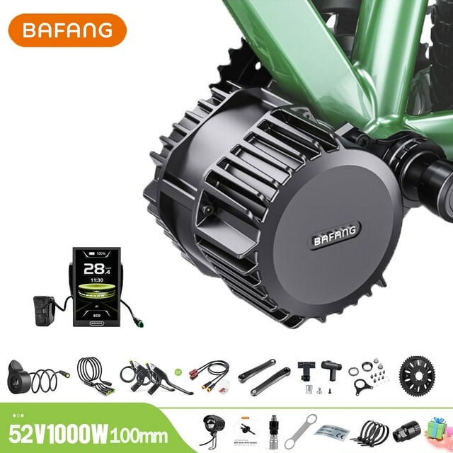 BAFANG Mid Drive Kit 1000W BBSHD Electric Bike Conversion Kit 52V Ebike ...