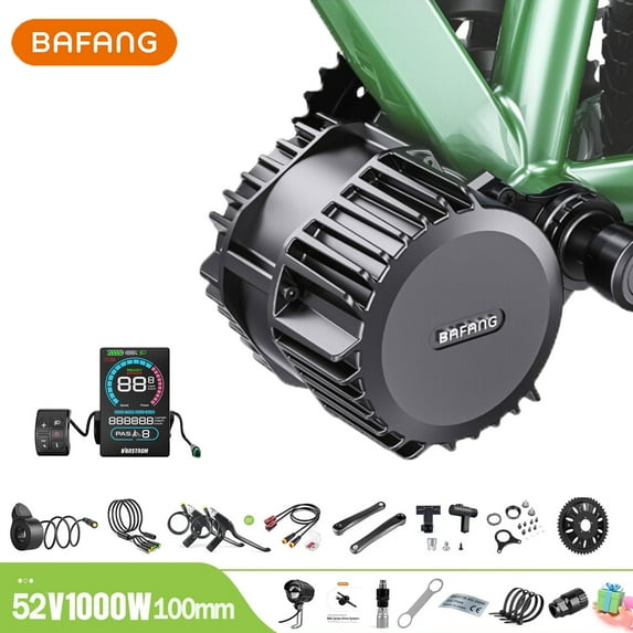 BAFANG Mid Drive Kit 1000W BBSHD Electric Bike Conversion Kit 52V Ebike ...