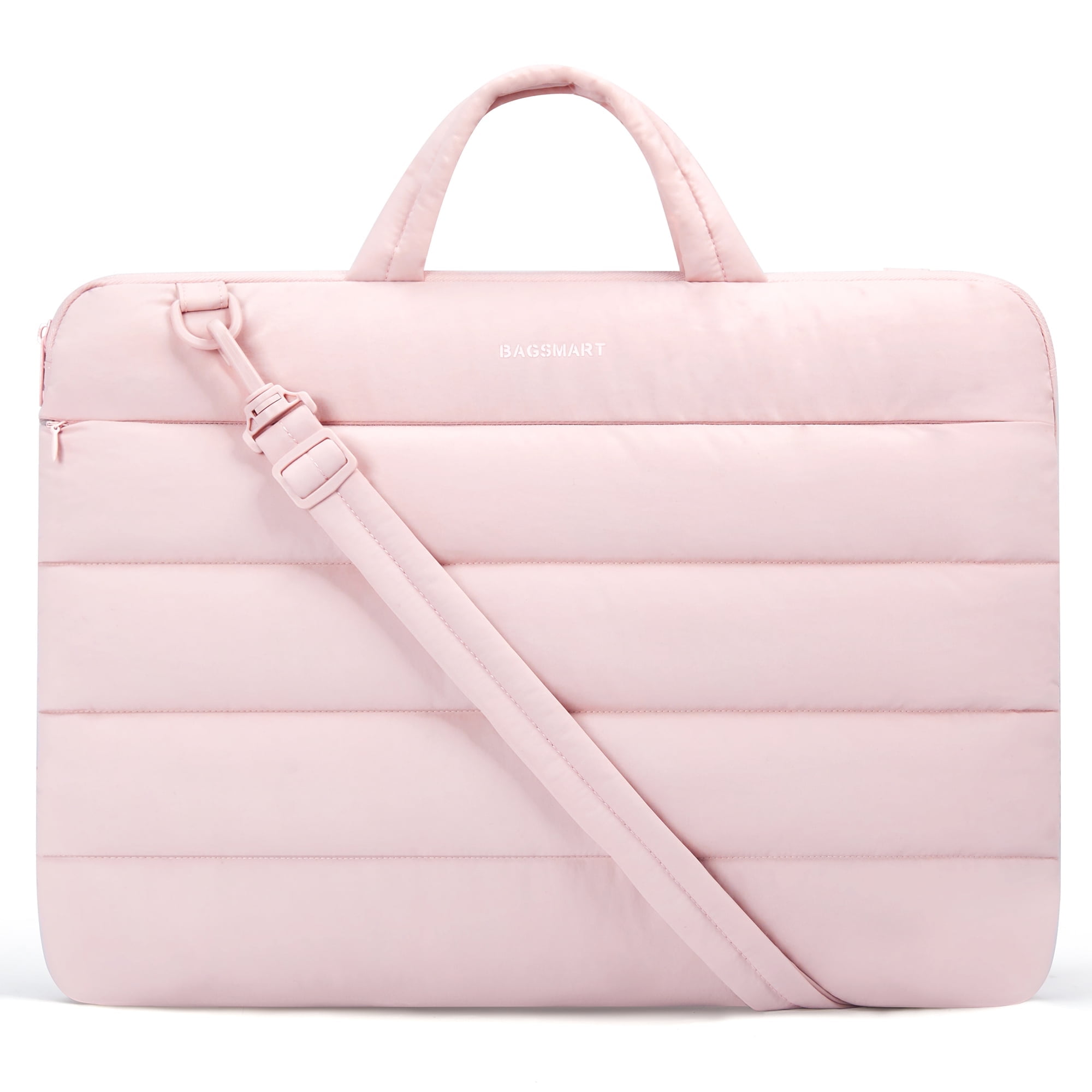 BAGSMART 13-13.3 inch Laptop Case Sleeve with Strap, Puffy Velvet ...