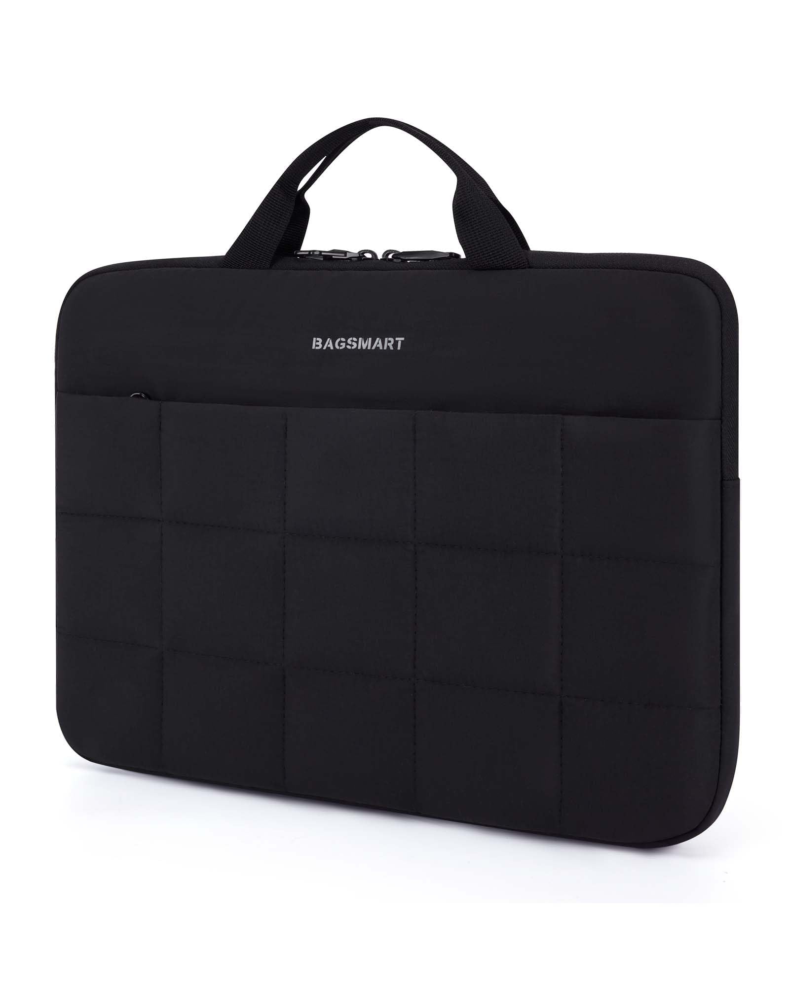 Bagsmart 13 14 Laptop Sleeve With Anti Theft Zipper Shockproof