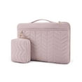 Bagsmart 13 14 Laptop Sleeve Bag Compatible With Macbook Air Pro Dell