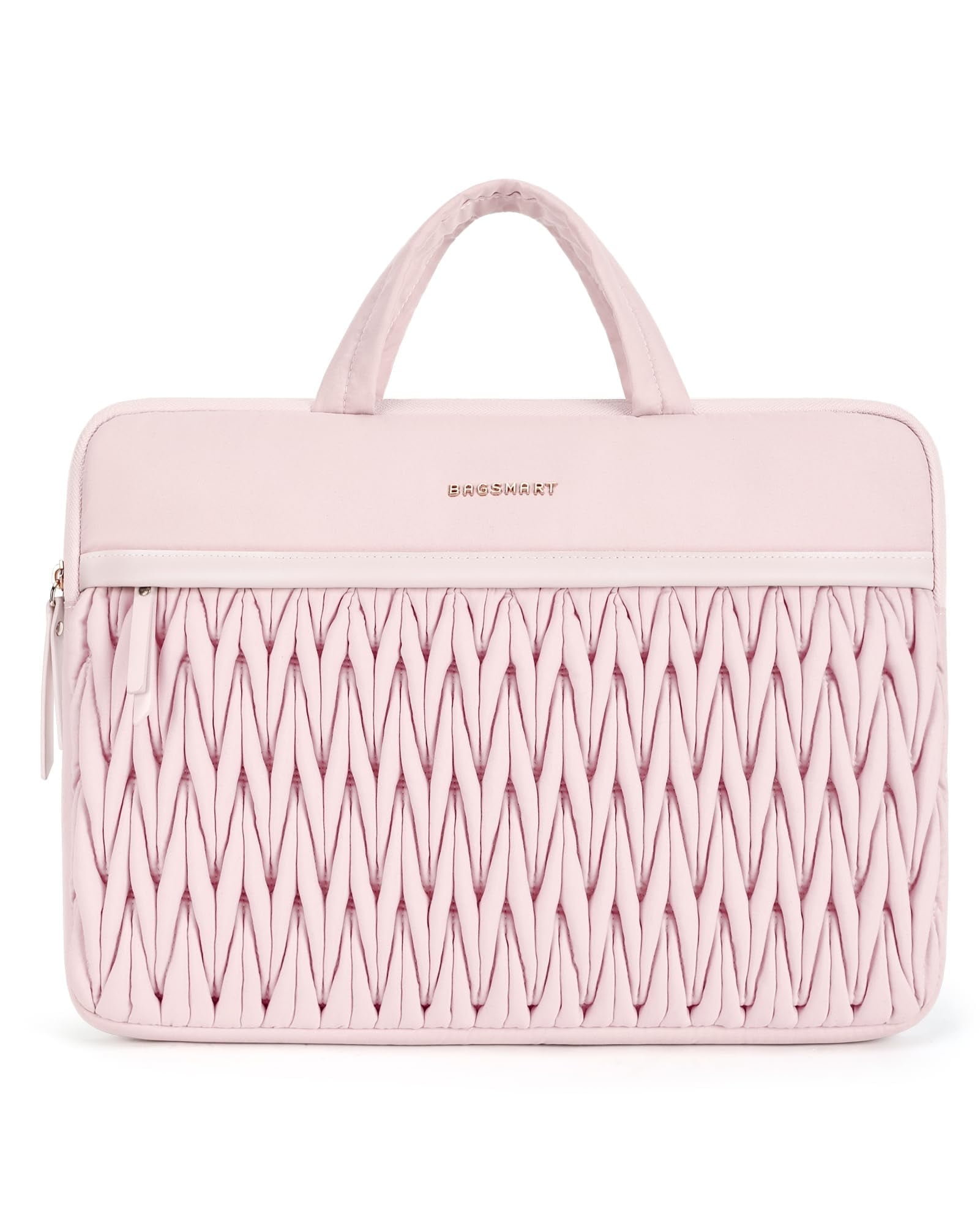 BAGSMART 14 Inch Laptop Case, Puffy Sleeve for MacBook Air, Shockproof ...