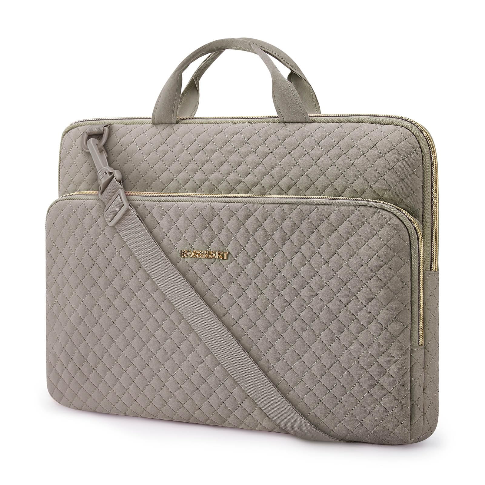 Bagsmart 15 6 16 Laptop Shoulder Bag Laptop Sleeve Case Compatible