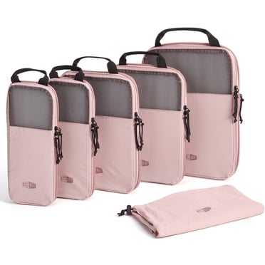 BAGSMART 6Pcs Travel Compression Packing Cubes, Lightweight ...