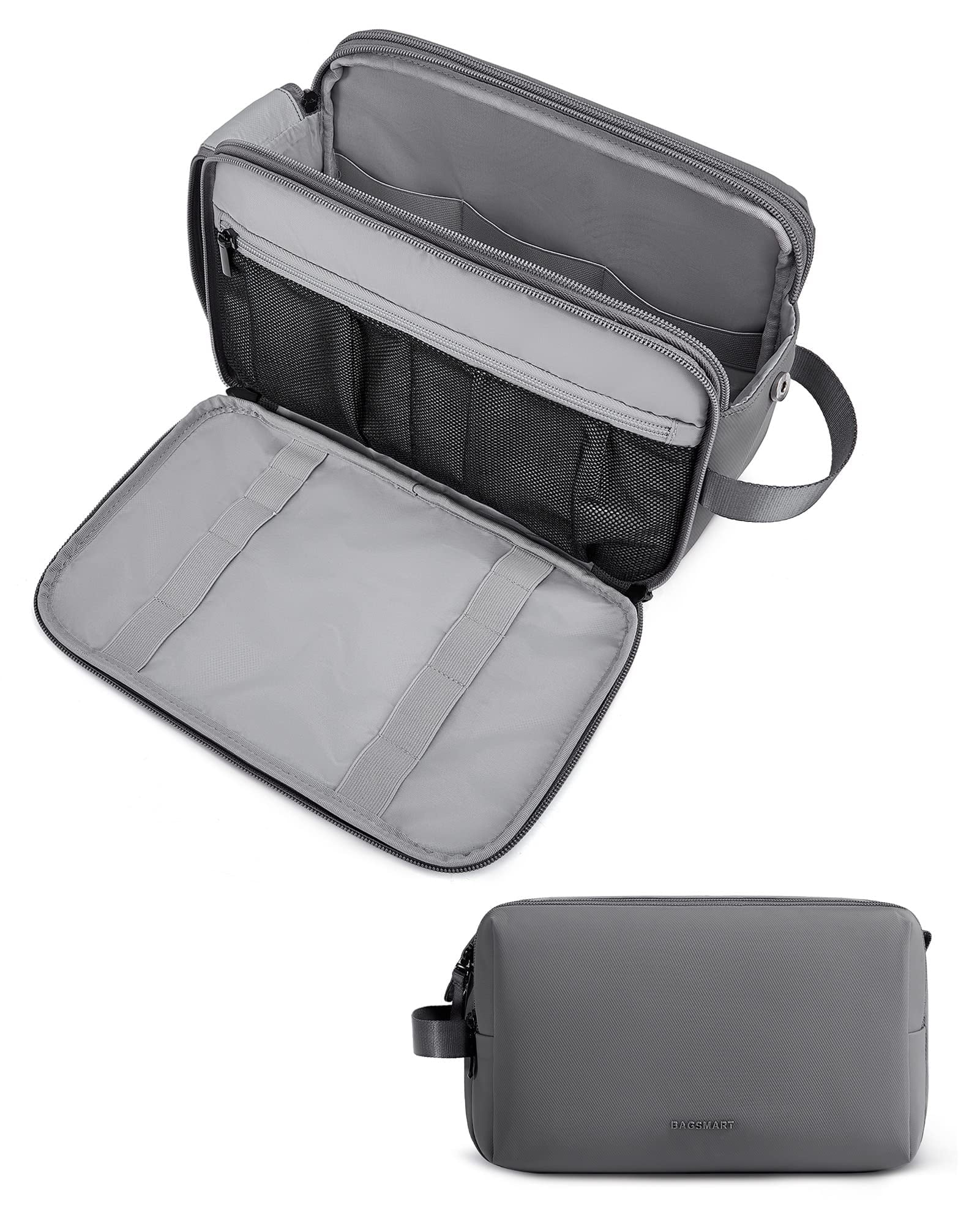 BAGSMART Extra Large Toiletry Bag for Men Women Travel Makeup Cosmetic ...