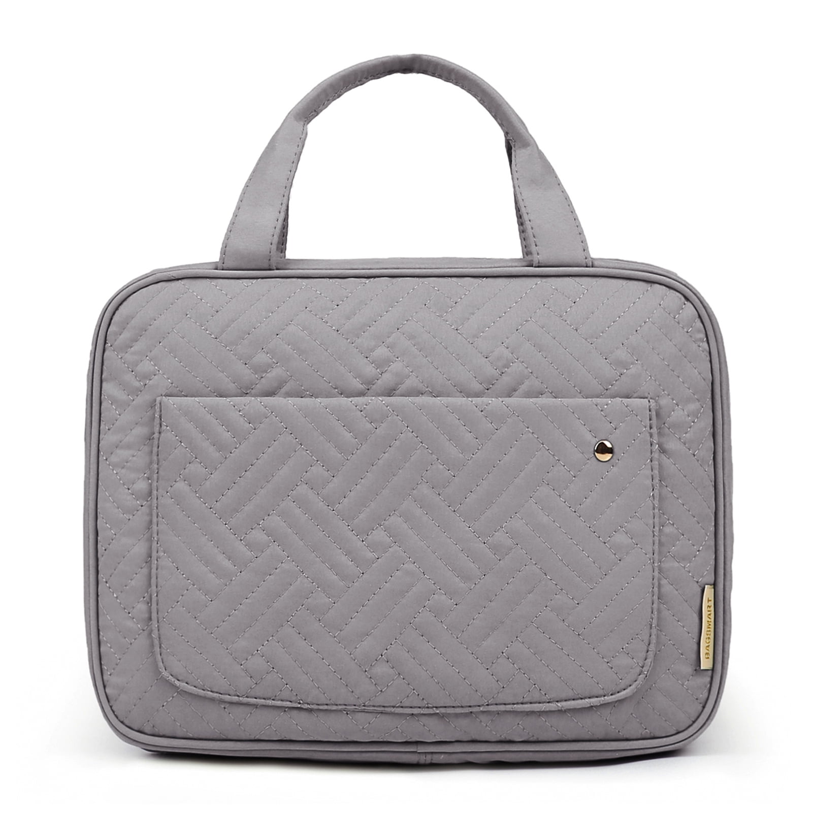 BAGSMART Toiletry Bag with Hanging Hook, Water-Resistant Travel ...
