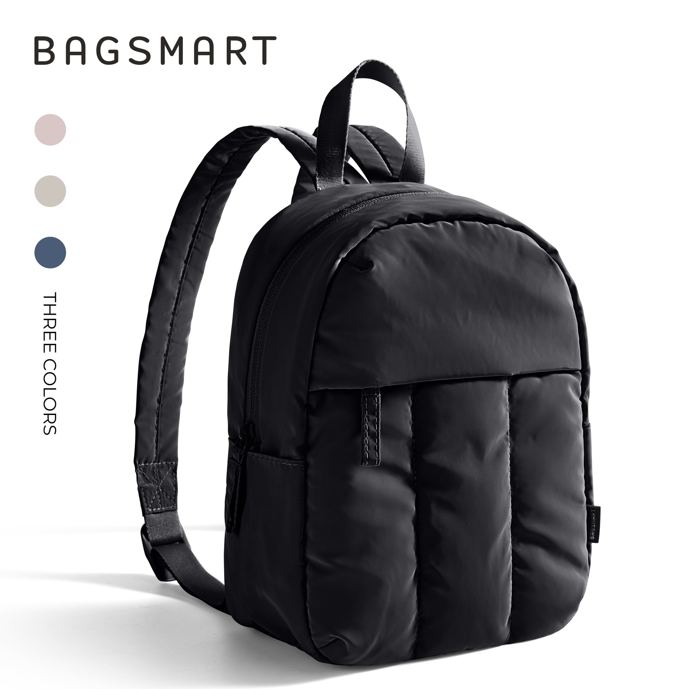 BAGSMART Lightweight Backpack Purses for Women, Water-resistant Puffer ...