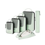 Gonex Organizing Clothes, Large Zippered 6 Set Compression Packing ...