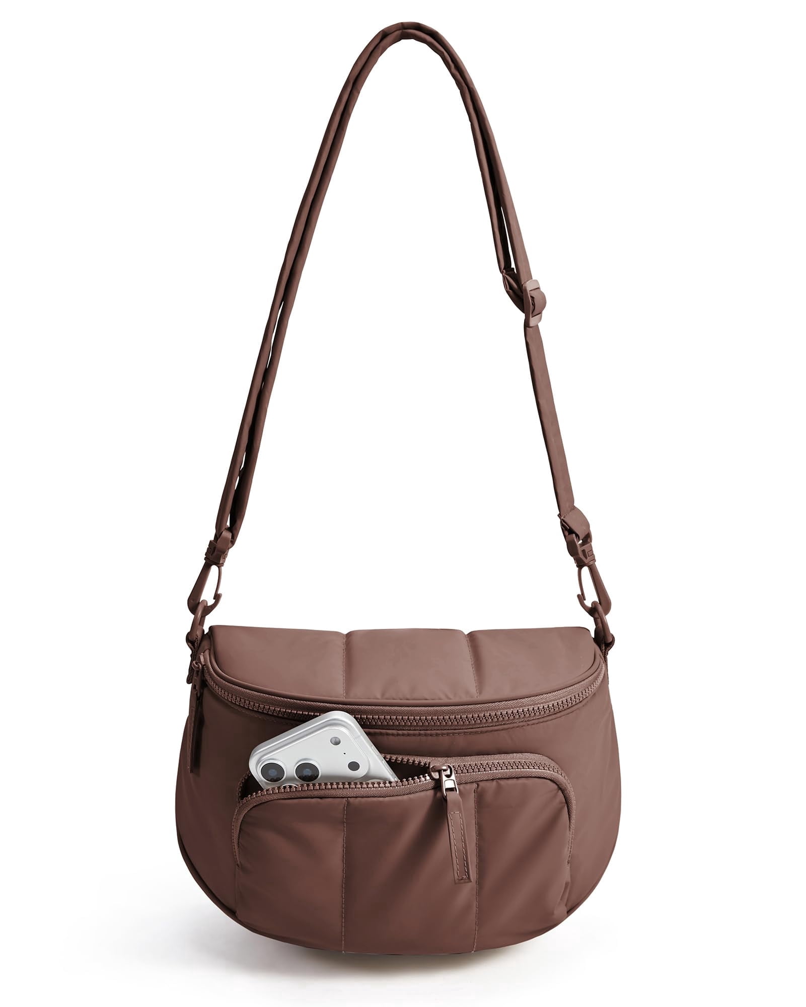 BAGSMART Puffer Crossbody Bum Bags for Women, Small Cross Body Purses ...