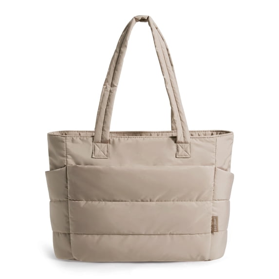 BAGSMART Tote Bag for Women, Lightweight Puffy Tote Bag for Travel ...