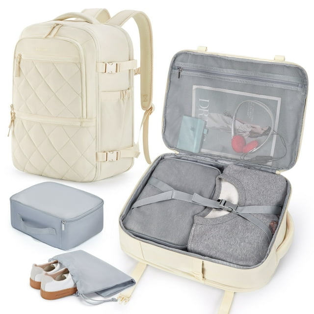 BAGSMART Travel Backpack for Women Men, 30L Carry on Backpack for ...