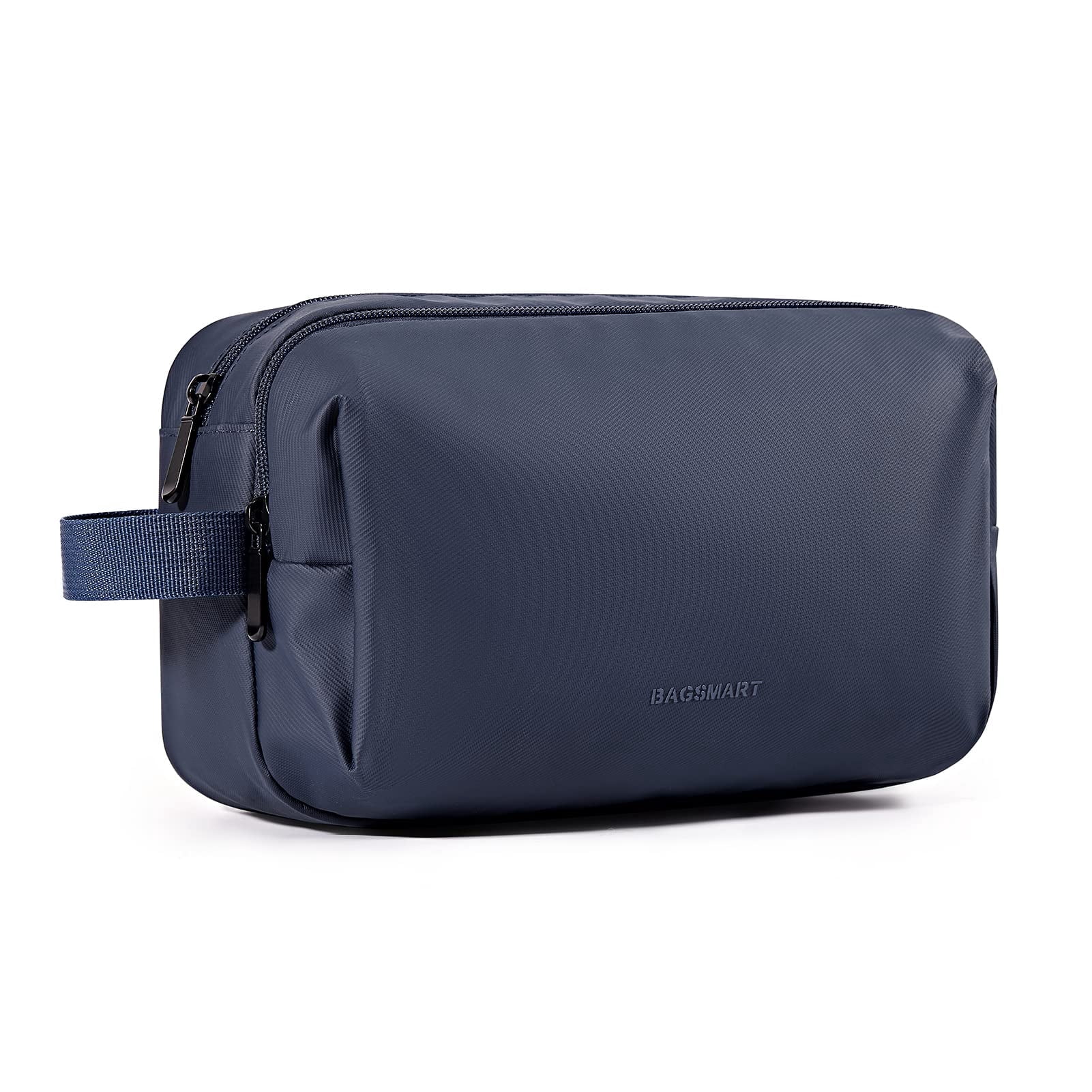 BAGSMART Travel Toiletry Bag for Men, Small Organizer with Double ...