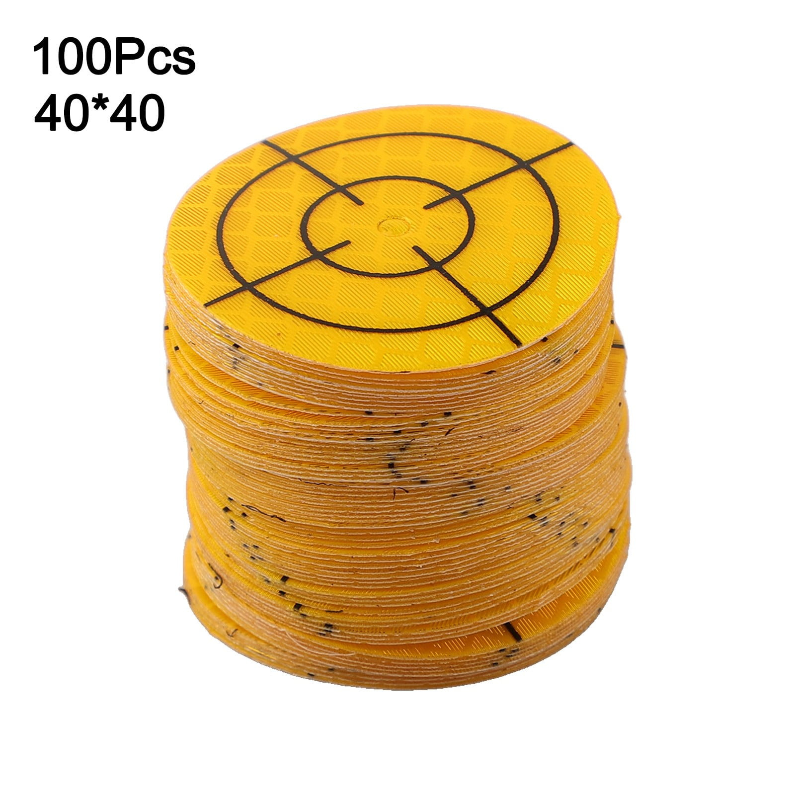 BAGUER 100Pcs 20/30/40/50/60mmtotal Station Reflector Reflector Silver ...