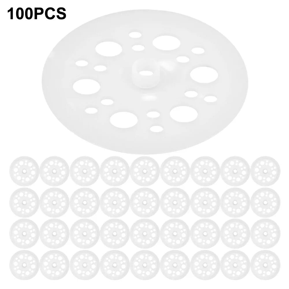 BAGUER 100Pcs Plastic Washers for Fixing and Supporting Panels ...