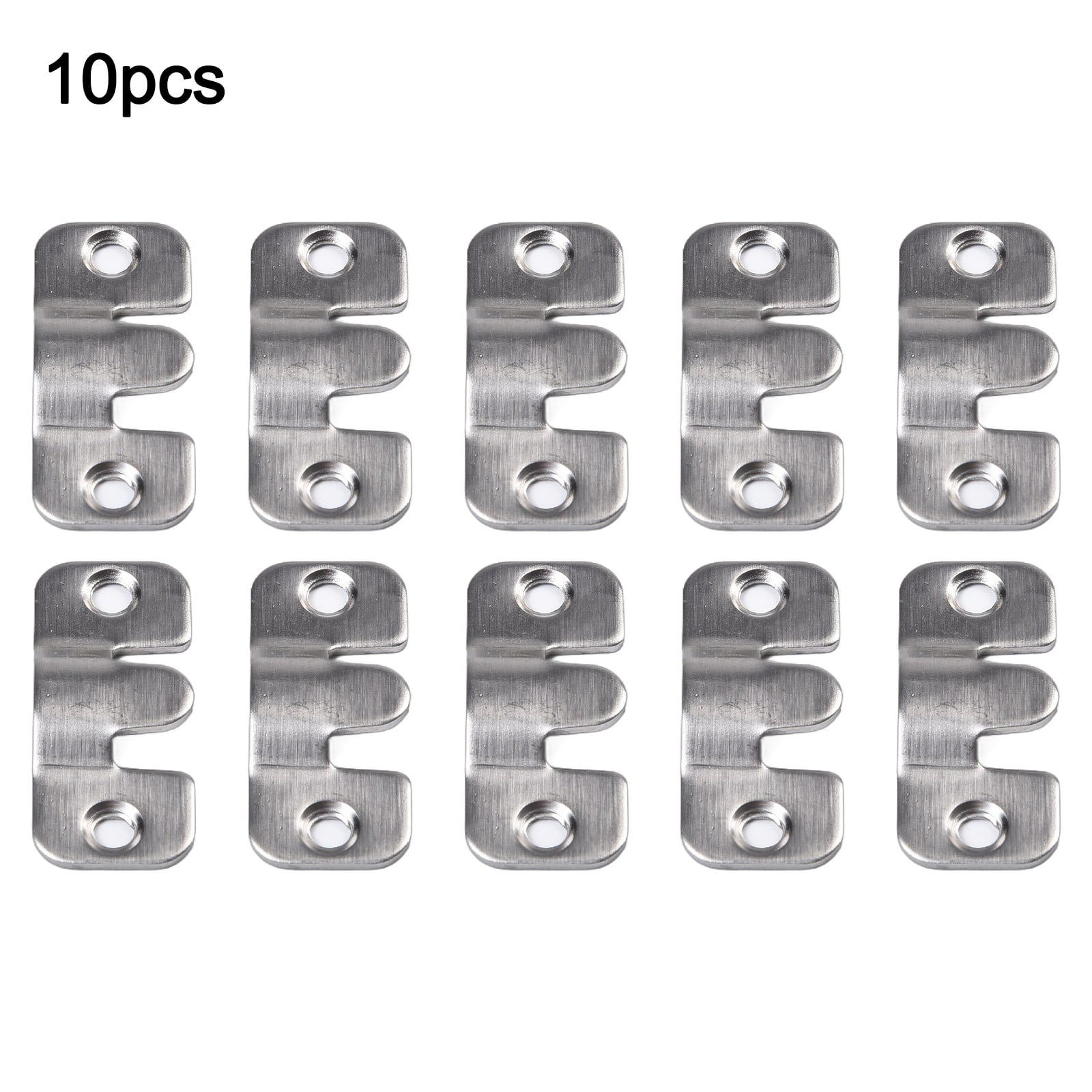 BAGUER 10Pcs Stainless Steel Interlock Hanging Buckle Flush Mount ...