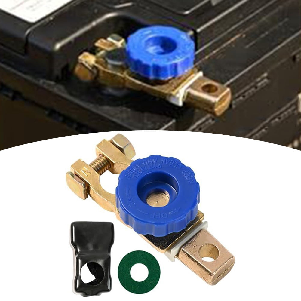 BAGUER 12V Battery Disconnect Switch Isolator Switch Terminal with Knob ...