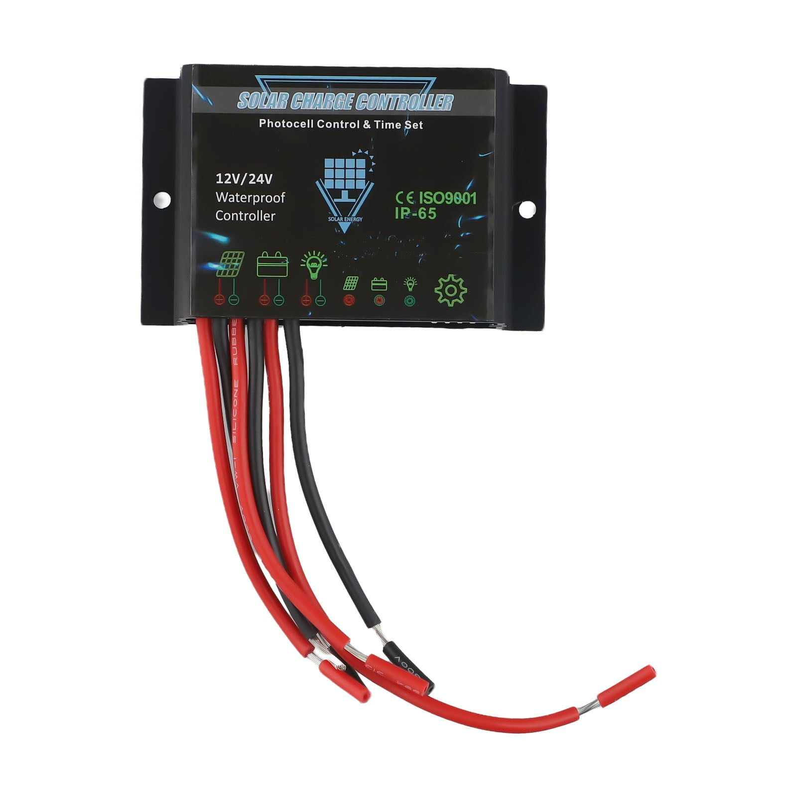 BAGUER 12V24V10A Solar Controller Waterproof Mppt Regulator Intelligent ...