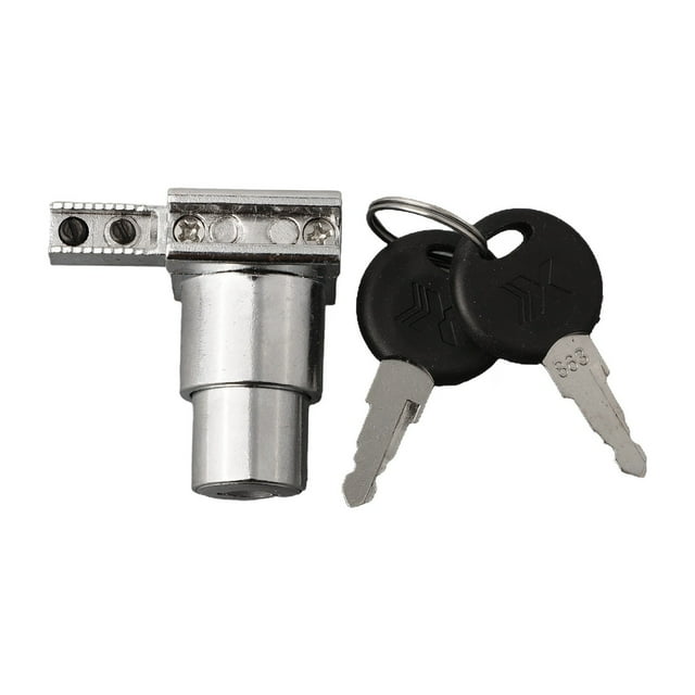 Baguer 1pcs Showcase Sliding Glass Door Lock Set With Key For Display Cabinet Security Hardware