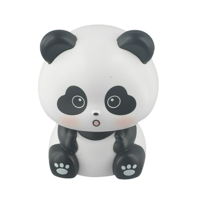 BAGUER 1Pc Solar Powered Nodding Panda Good Luck Panda Ornaments ...