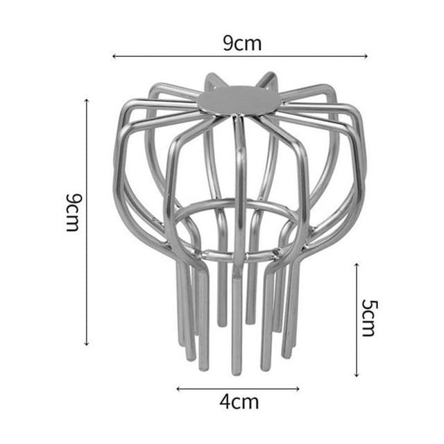 BAGUER 1X Gutter Guard Strainer Stainless Steel Balloon Mesh Fittings ...