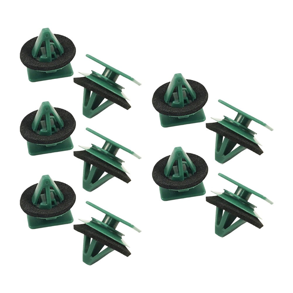 BAGUER 20Pcs Nylon Car Side Skirt Sill Moulding Trim Clips for Mazda ...