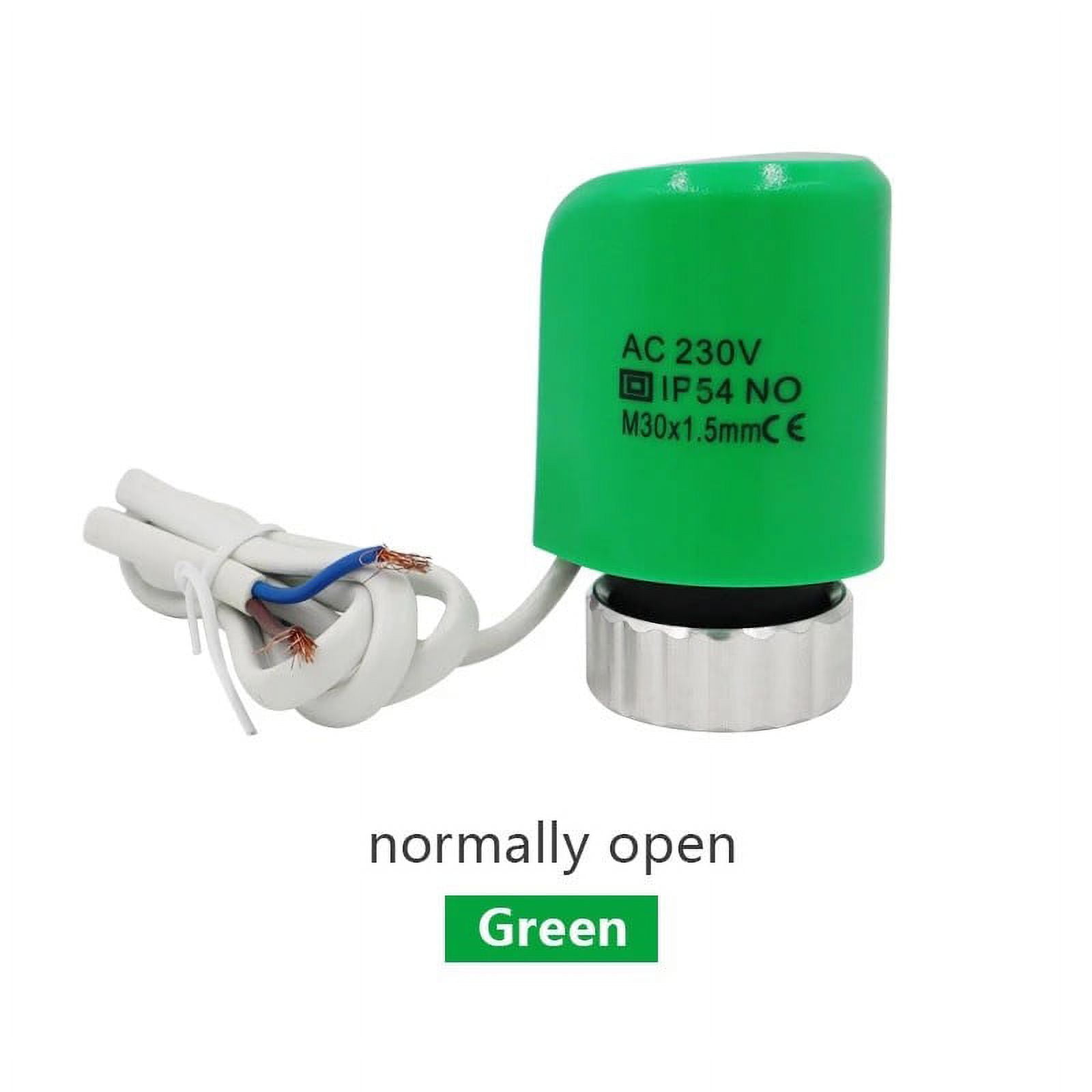 BAGUER 230V Normally Open/Close Electric Thermal Actuator for Manifold ...