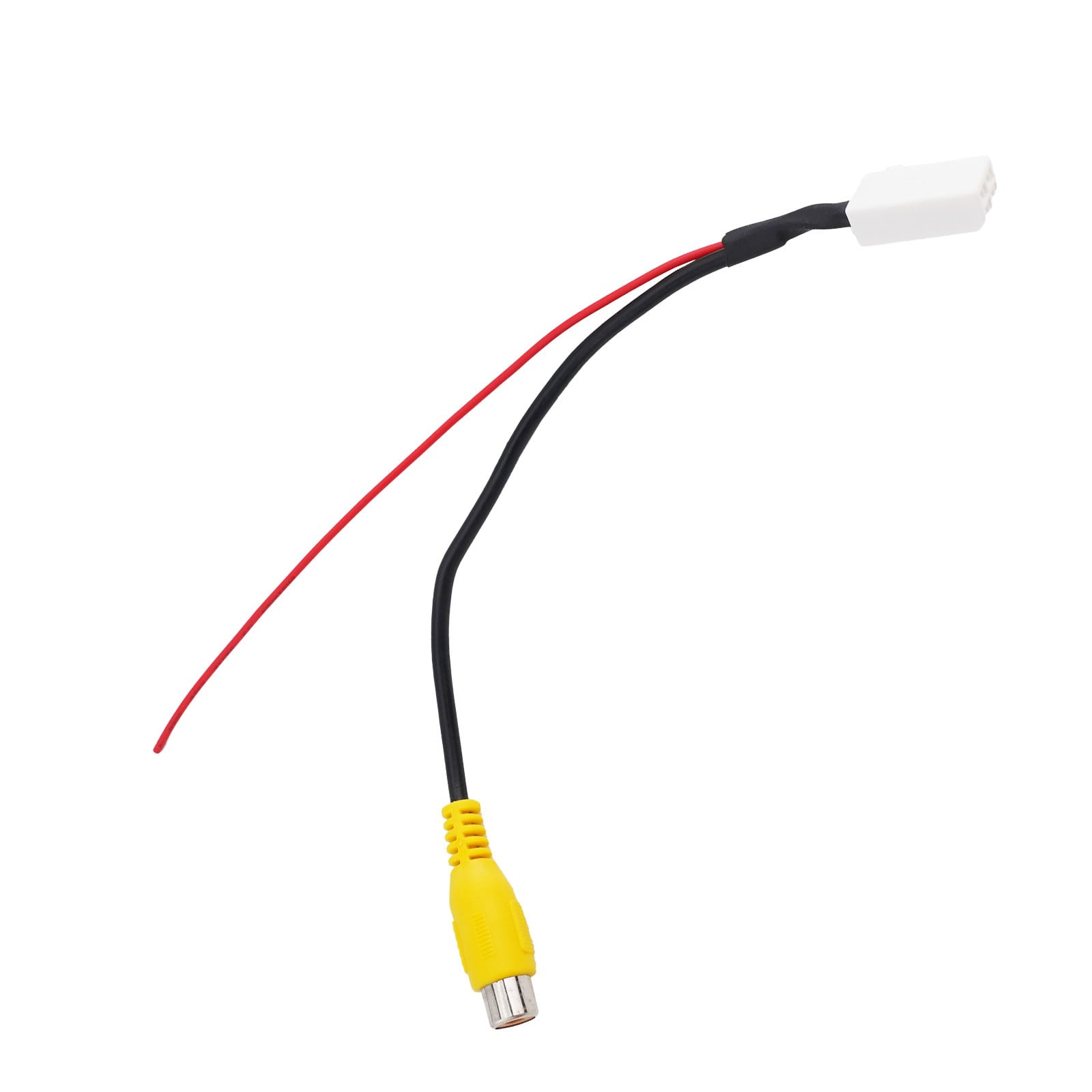 BAGUER 4 Pin Car Male Connector Radio Back Up Reverse- Camera Rca ...