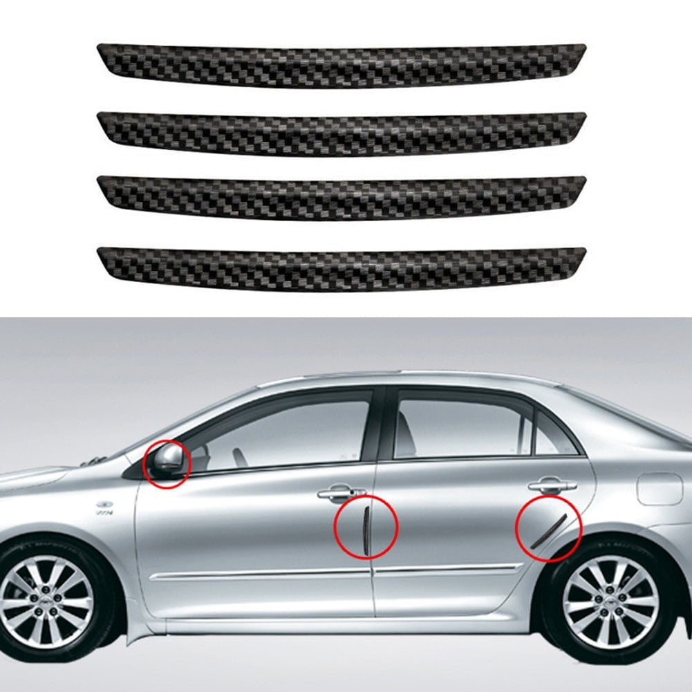 BAGUER 4PCS Fit for Car Edge Rear View Guard Bumper Anti-Scratch ...