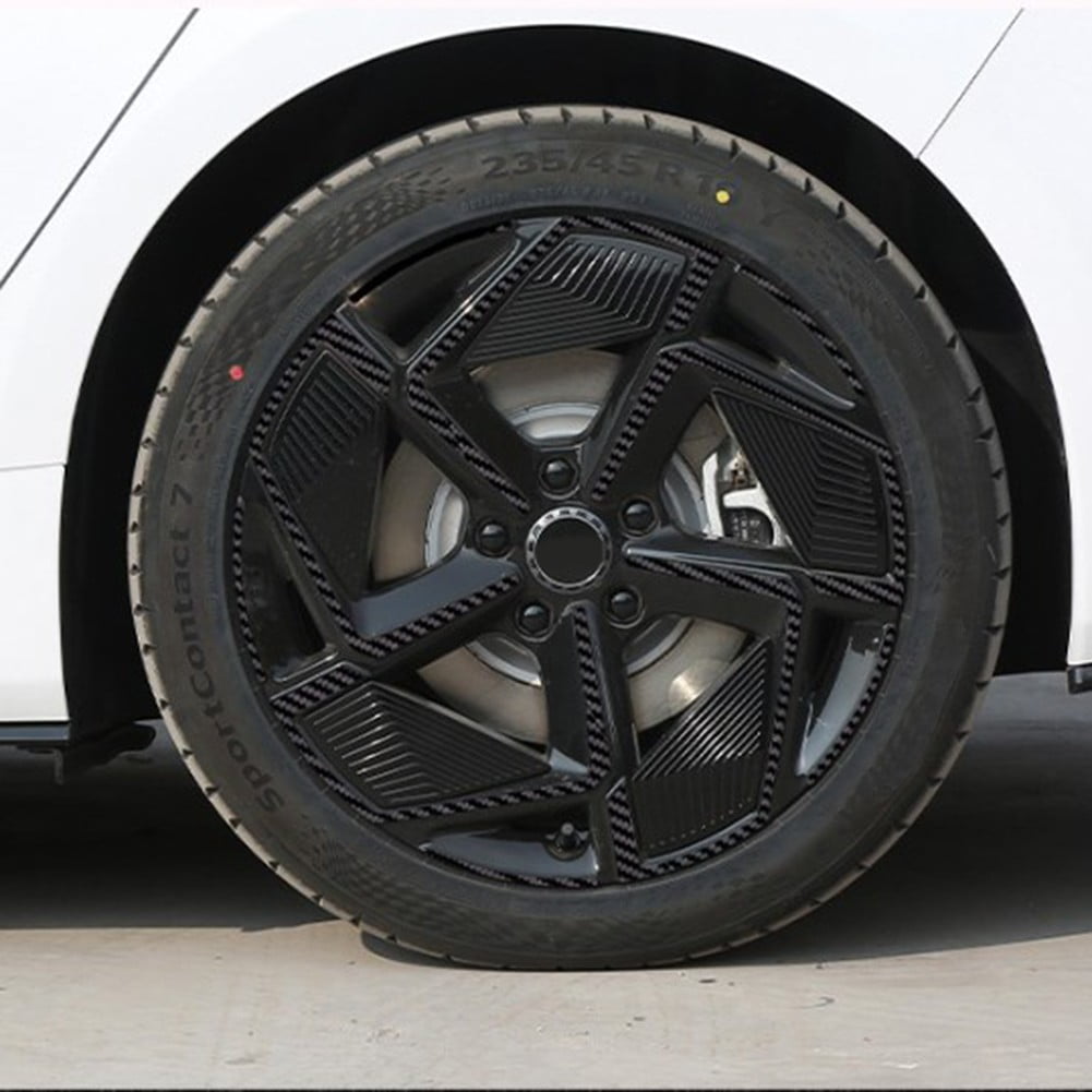 BAGUER 4pcs for BYD Wheel Hub Stickers PVC Prevent Dirt Wheel Hub ...